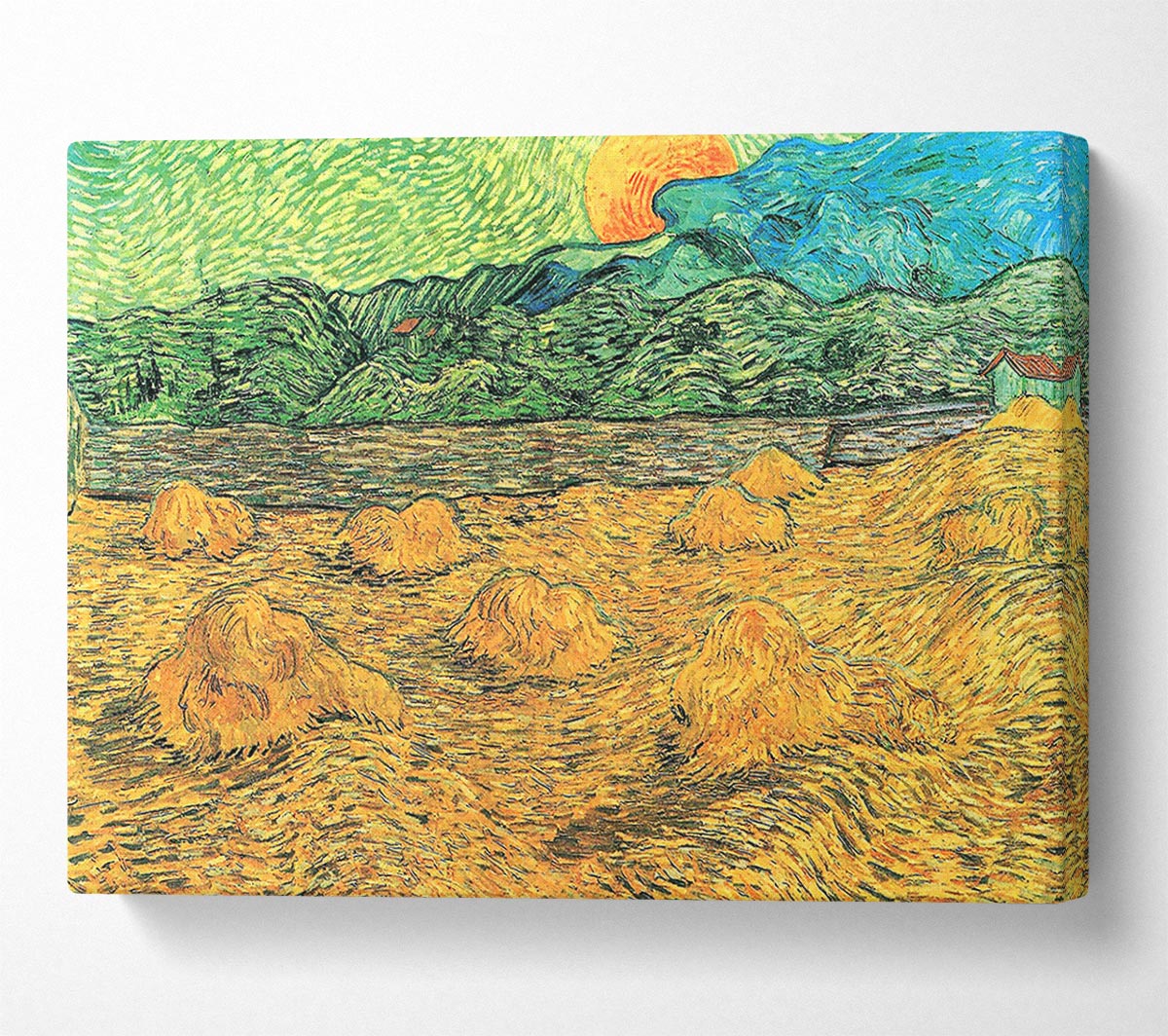 Van Gogh Evening Landscape At Moonrise – Simply Canvas Art