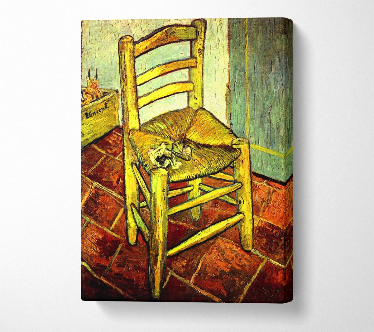 Vincent Van Gogh Vincents Chair With Pipe – Simply Canvas Art