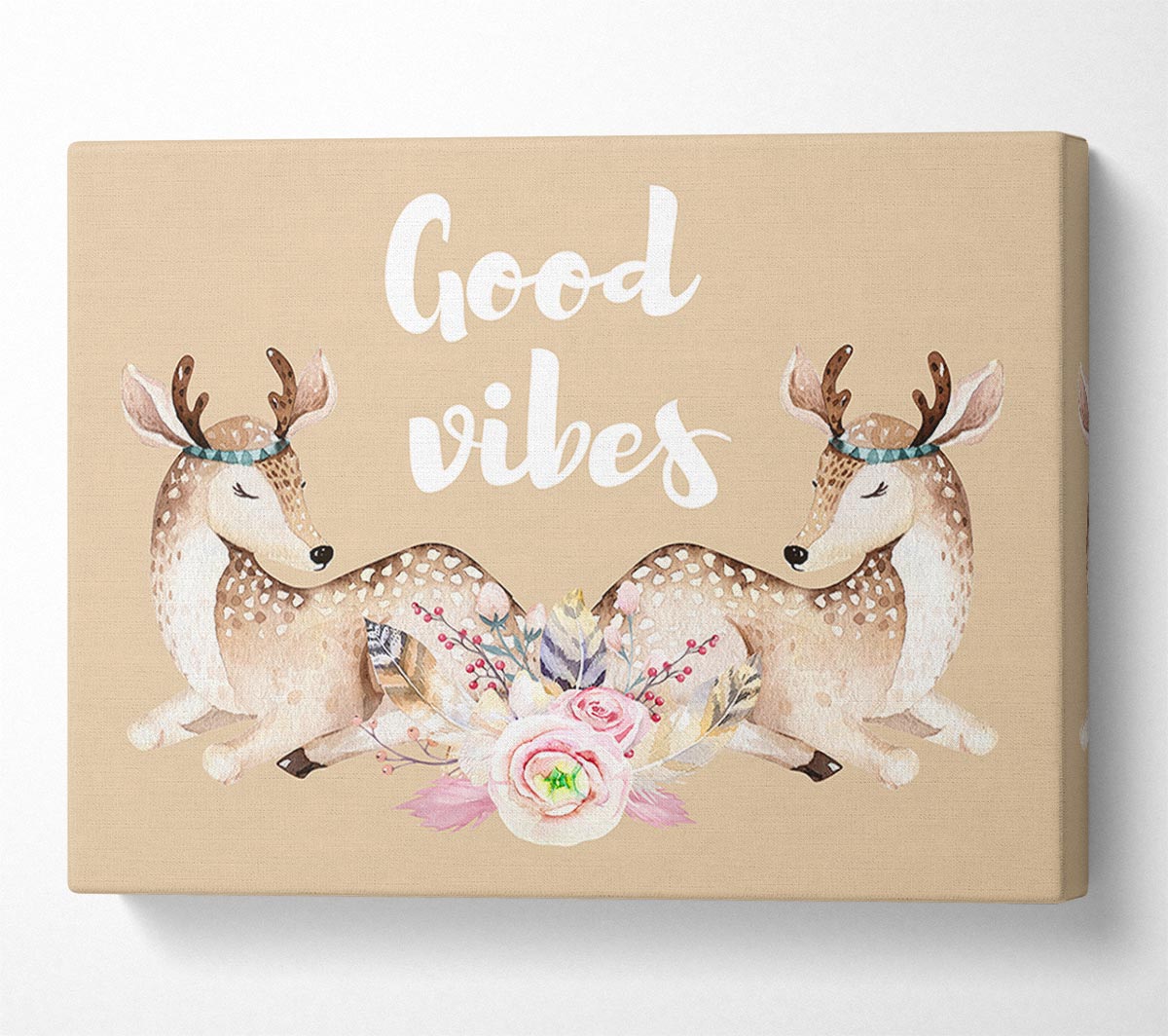 Good Vibes Woodland Animals – Simply Canvas Art