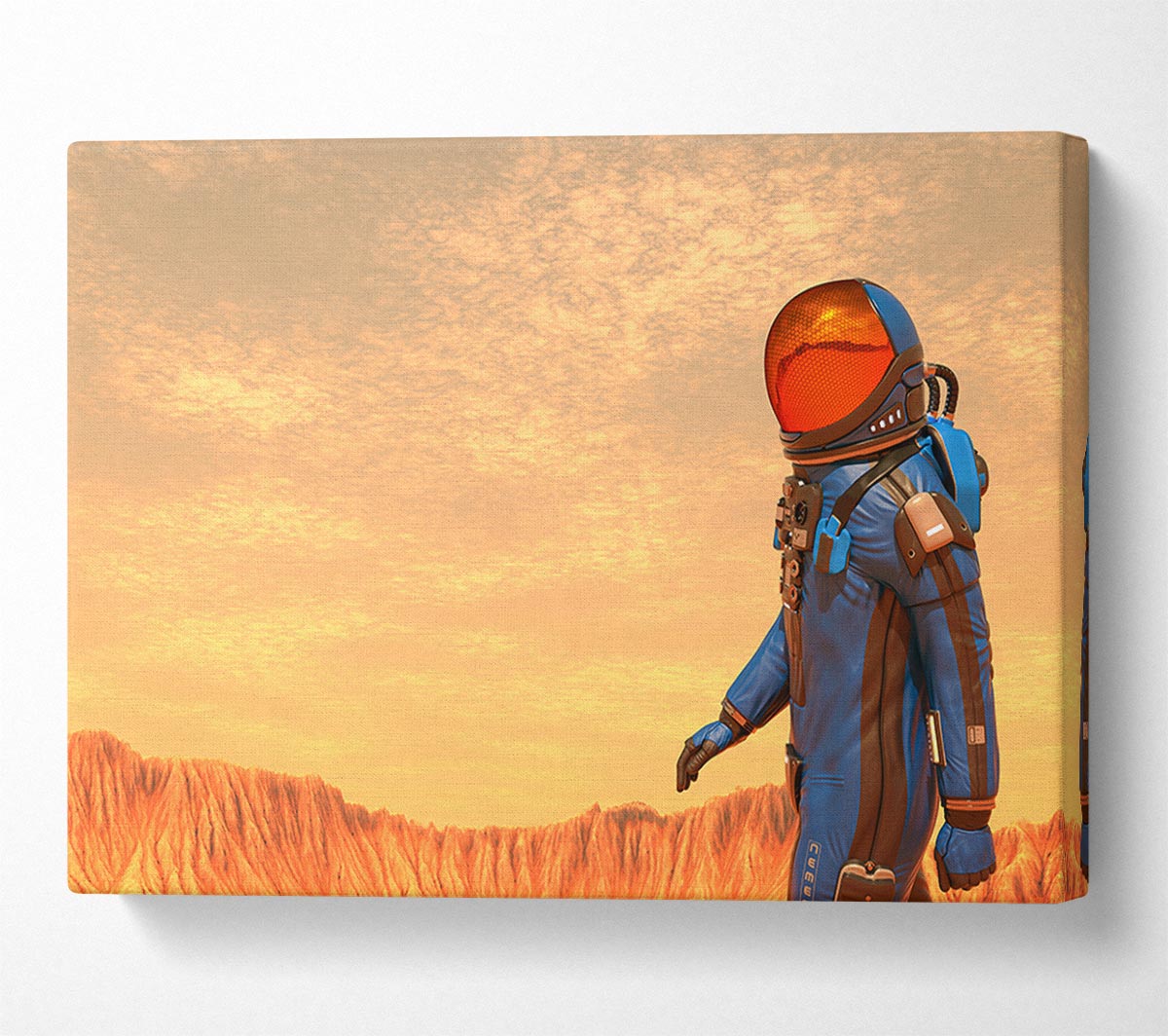 The Space Man In Mars – Simply Canvas Art